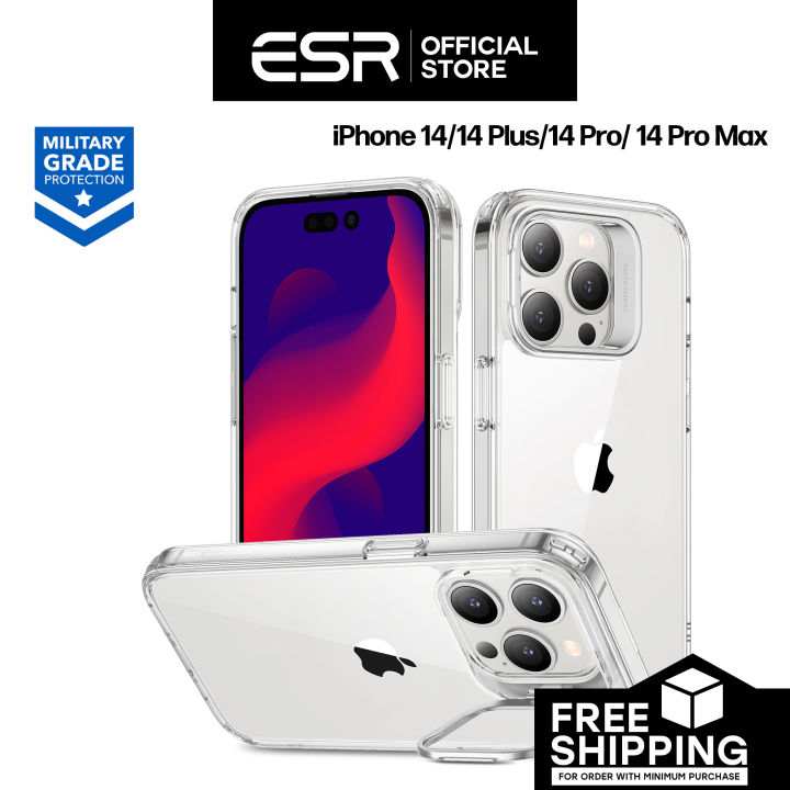 ESR Classic Kickstand Series Hard PC Back Soft TPU Frame For iP13 / 14 ...
