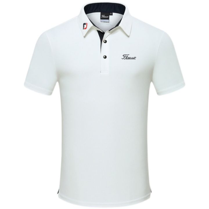 Titleist2021 Men's Golf Clothing Short Sleeve T-shirt Outdoor Sports ...