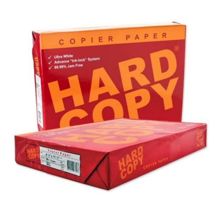 Hard copy bond paper sub 20/ 70 gsm | Lazada PH