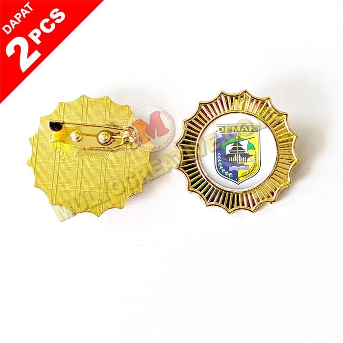 Pin Logo Kabupaten Demak Pin Logo Kabupaten Demak Lencana Wing Logo ...