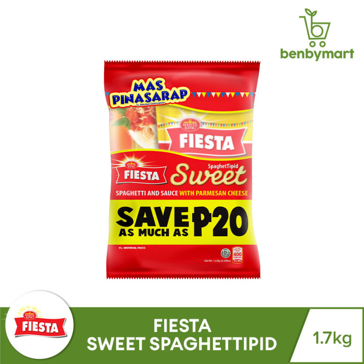 Fiesta Sweet Spaghettipid: Fiesta Spaghetti Pasta 800g + Fiesta Sweet ...