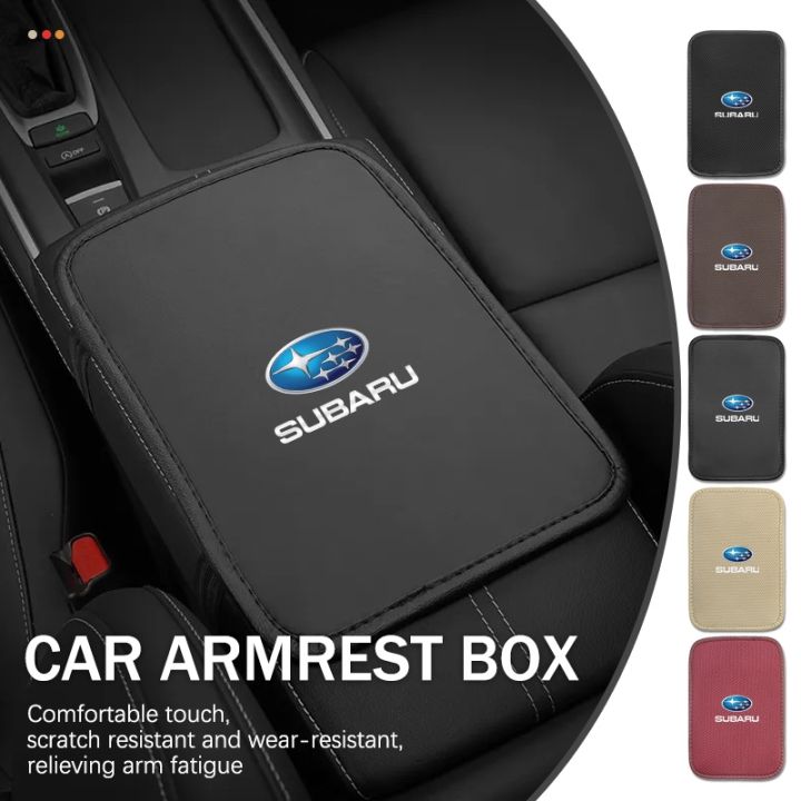 Car Armrest Pad Universal Leather Center Console Box Cover Mat ...