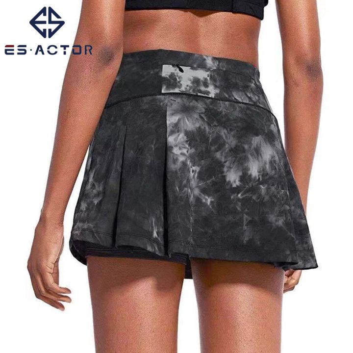 Women Sports Tennis Dance Fitness Quick Drying Tie Dye Female Tennis