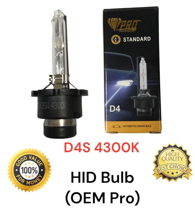 Toyota / Honda D4S 4300K HID Bulb | Lazada