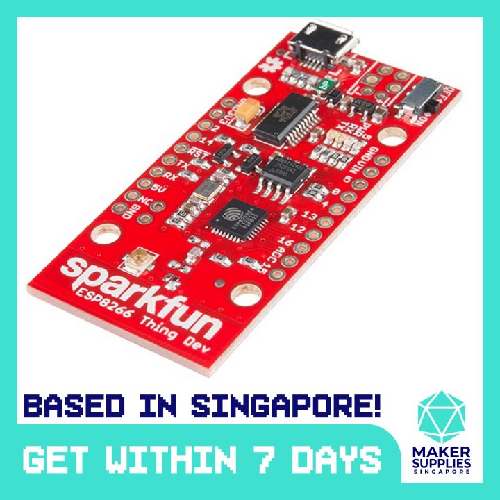SparkFun ESP8266 Thing - Dev Board WRL-13711 [Microcontrollers ... SparkFun ESP8266 Thing - Dev Board WRL-13711 [Microcontrollers ...