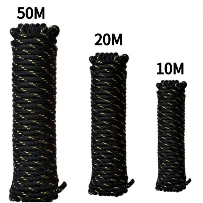 Multifunction Nylon Packaging Ropes 10m 20m 50m Black | Lazada PH