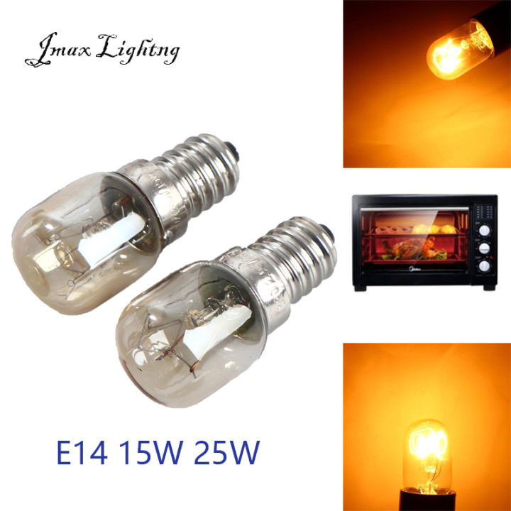 Jmax 15W/25W Small Screw E14 Oven Light Bulb Salt Lamp Heat Resisting ...