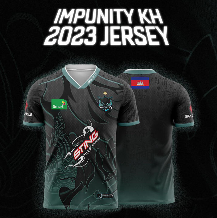 E-sport jersey MLBB team impunity kh 2023 | Lazada.co.th