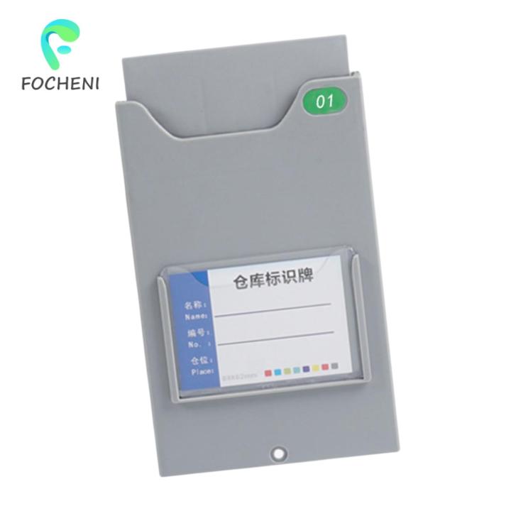 Focheni Time Cards Rack Holder Payroll Recorder Retractable Mounting ...