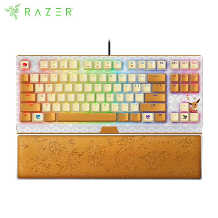 Razer BlackWidow V3 Tenkeyless (Green Switch) Pokemon Limited Edition ...