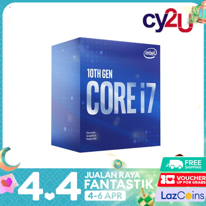 Intel Core i7-10700F i7 10700f 10th Gen Socket LGA1200 Desktop ...