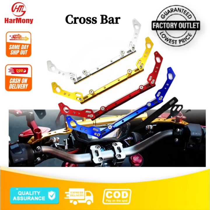 MOTORCYCLE UNIVERSAL CROSSBAR BRACKET Hanle bar holder | Lazada PH