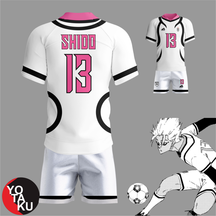 Jersey Anime Cosplay Blue Lock U20 Ryusei Shido Full Set | Lazada Indonesia