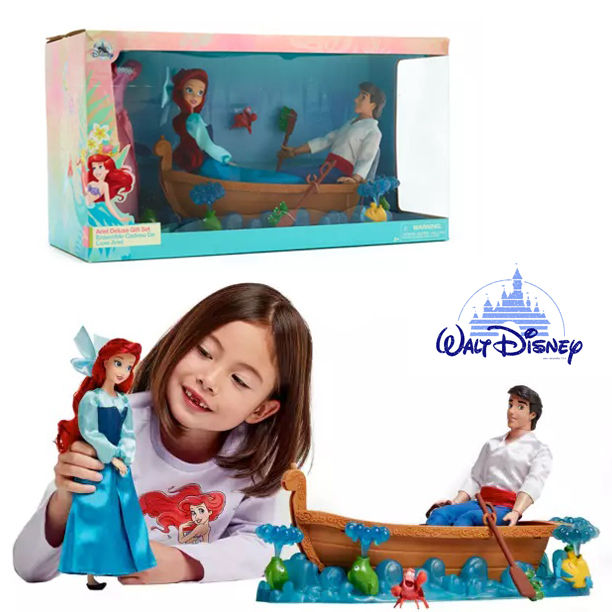 เดอะ ลิตเติ้ล เมอร์เมด Disney Store Ariel Deluxe Playset, The Little ...