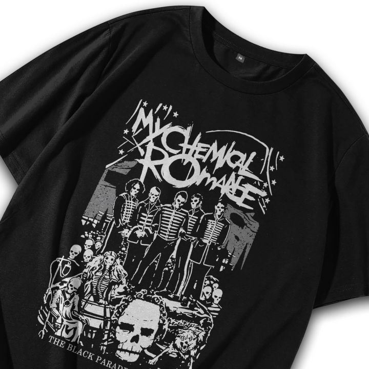 Kaos Punk Rock My Chemical Romance / Baju Band Pop Punk Musik Metal ...