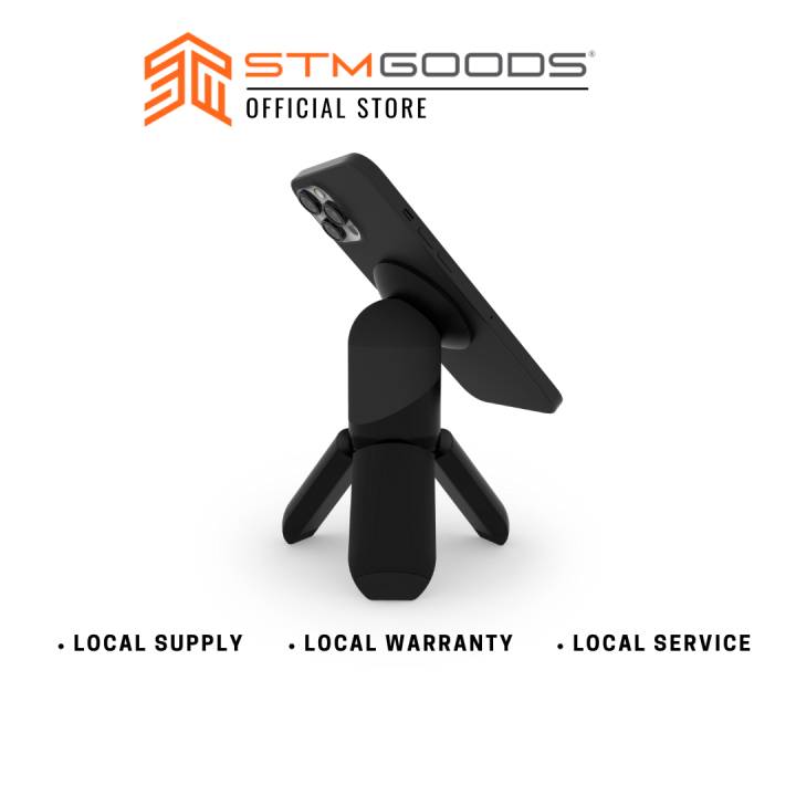 STM MAGPOD iPhone TriPod Stand - Magsafe Compatibility - White / Black ...