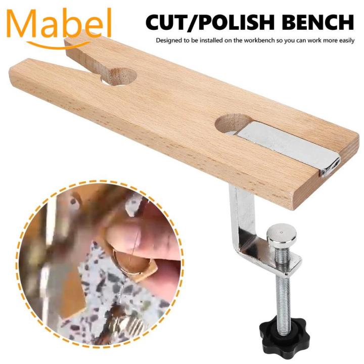 SDFBN Portable Workbench Wooden Clamp Adjustable V-Slot Bench Pin Clamp ...