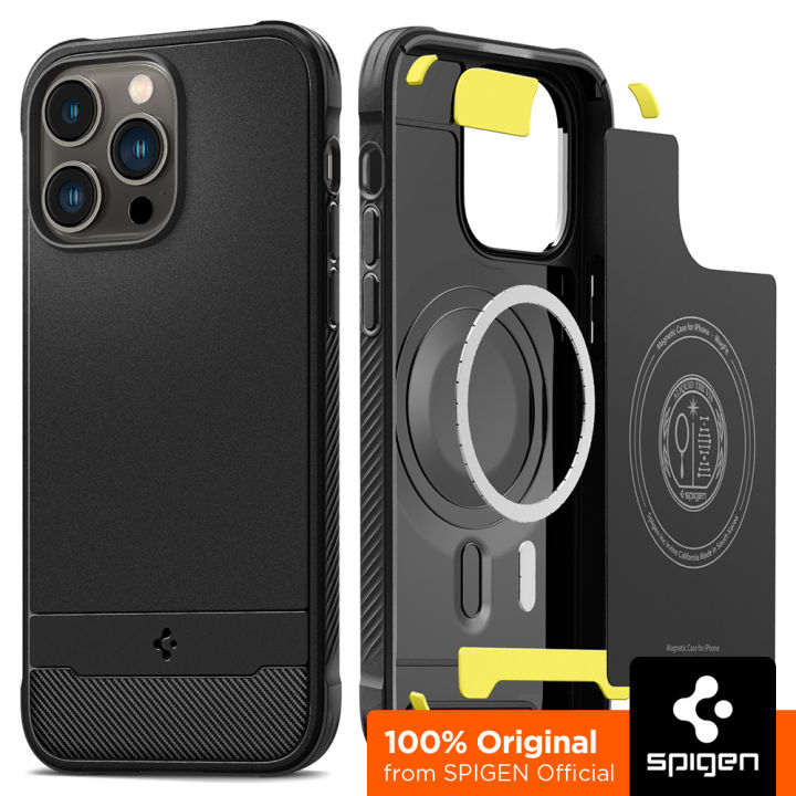 SPIGEN Case for iPhone 14 Series [Rugged Armor Mag Fit] Timeless Design ...