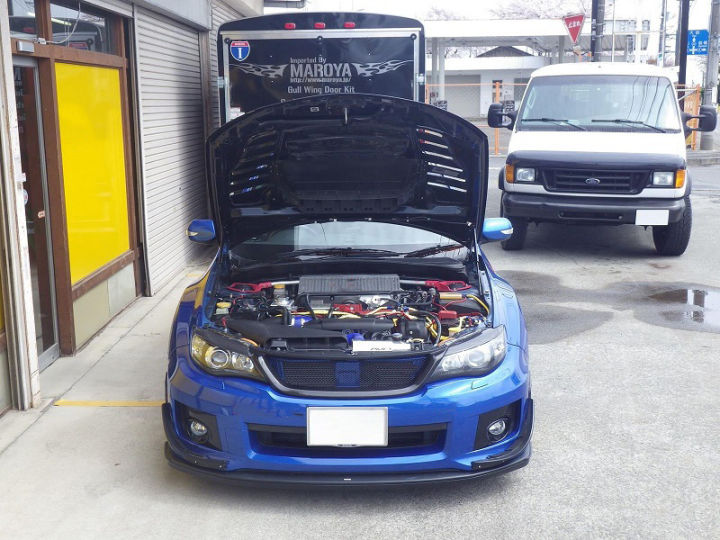 Front Hood Bonnet Struts for 2010-2011 Subaru Impreza WRX STI GRF GVF ...