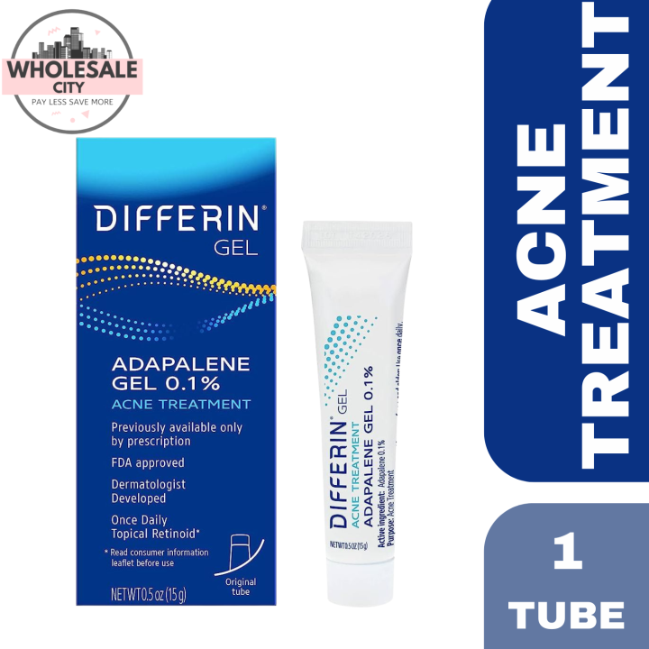 Differin Adapalene Gel 0.1% Acne Treatment 15g | Lazada PH