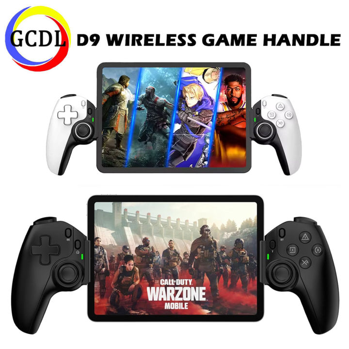 D9 Extendable Wireless Mobile Phone Game Controller Bluetooth 5.2 ...