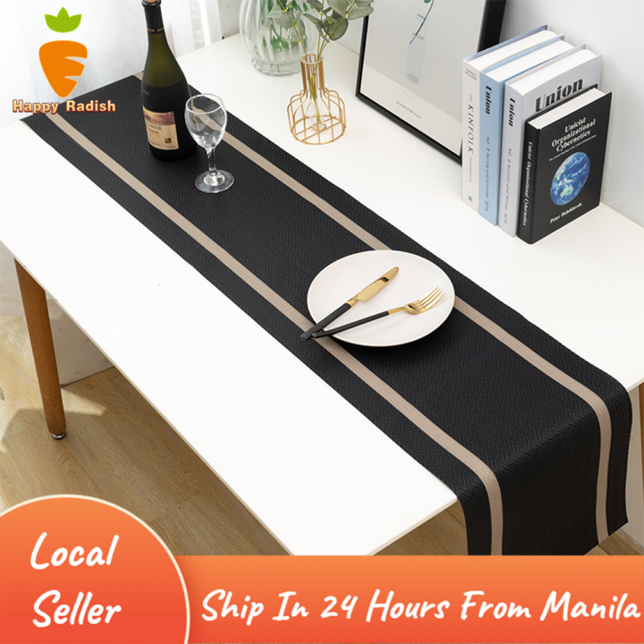 Waterproof And Oil Proof Table Runners PVC 6seater Chinese heat ...