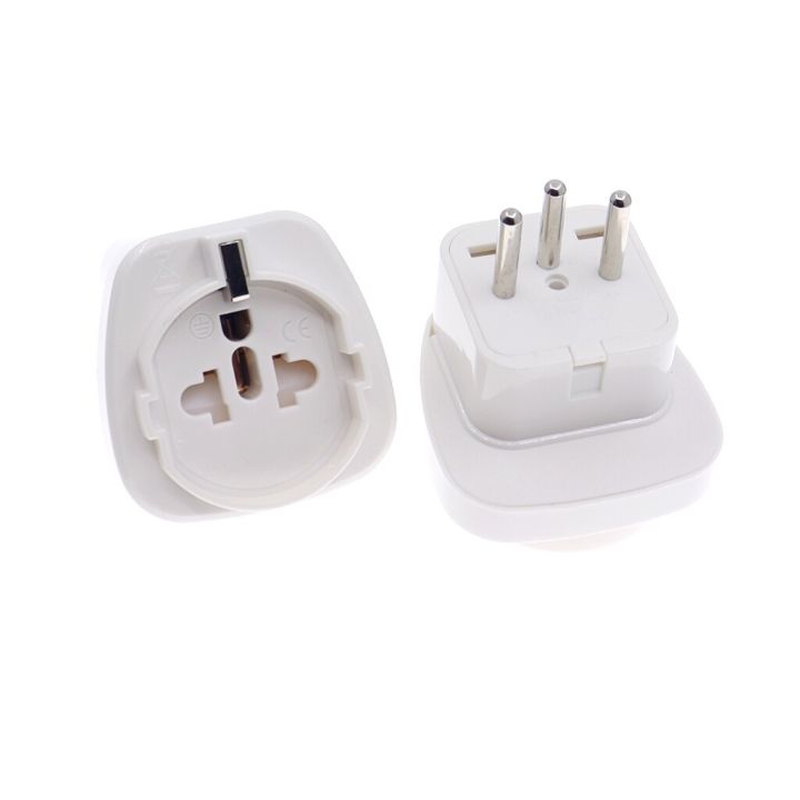 Swiss Travel Plug Adapter Type J, Universal US/Italy/Brazil/Schuko To ...