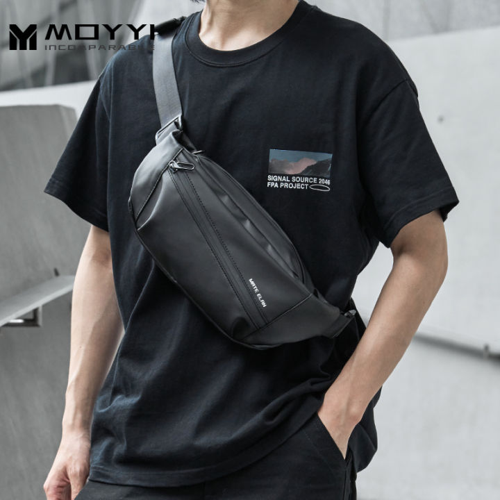 MOYYI Functional Crossbody Bag Waterproof Anti-Thief Chest Bag Men's ...