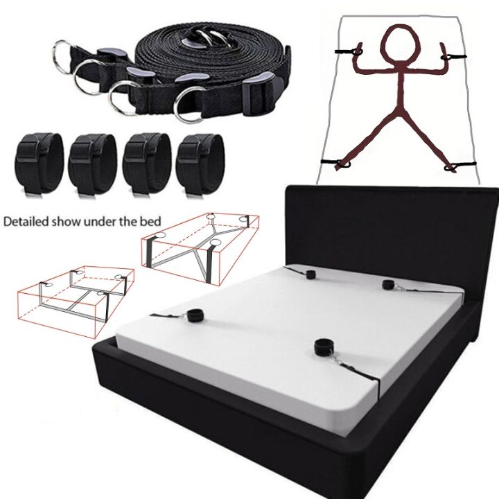 【Direct-sales】 Bed Restraints Kit, Wrist Leg Restraint SystemHand ...