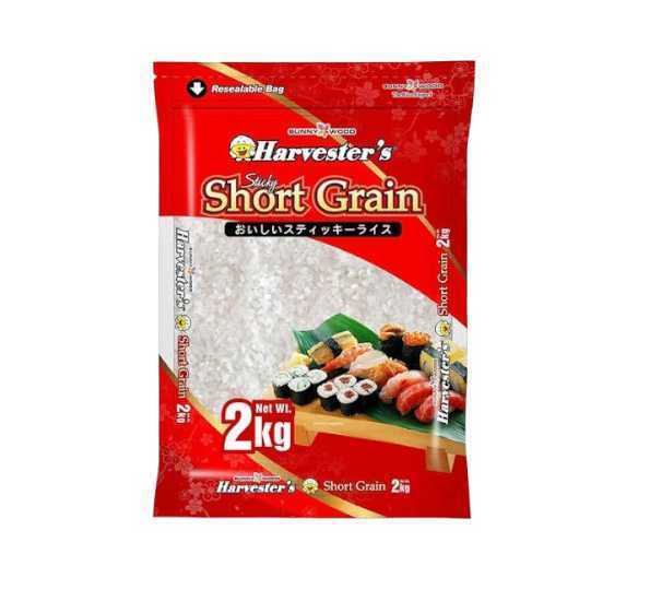 Harvester's Japonica Japanese Rice (2kg) - [Same Day Delivery cut off ...