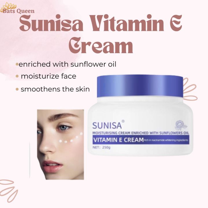 Original Sunisa Moisturizing Cream Enriched With Sunflowers Oil Vitamin ...