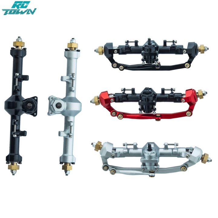 Metal Front / Rear Bridge Assembly 1 / 24 Simulation Model Axial Scx24 ...