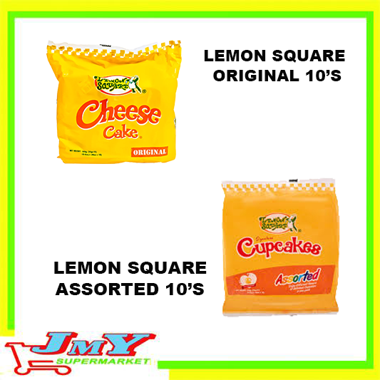 LEMON SQUARE CHEESECAKE ORIGINAL/ASSORTED 10'S X 30G (1 PACK) | Lazada PH