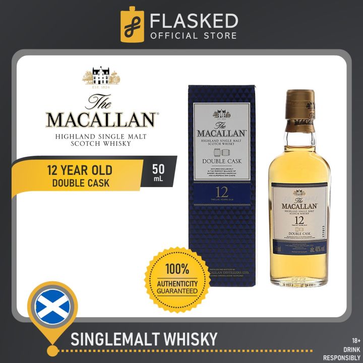 The Macallan 12 Year Old Double Cask 50mL | Lazada PH