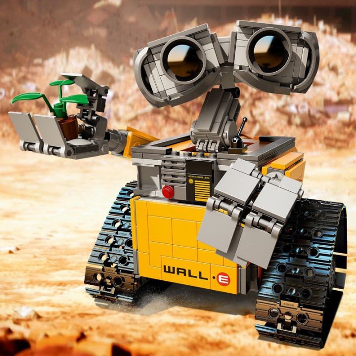 WALL-E บล็อกการสร้างหุ่นยนต์อิฐชุดของขวัญของเล่นเด็ก | Lazada.co.th