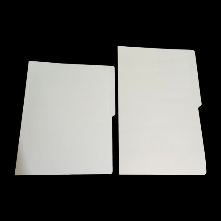 100PCS White File Folders 14pts | Lazada PH