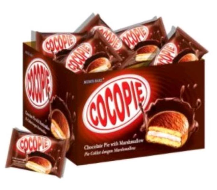 Mum's Bake Cocopie Marshmallow Cake (Chocolate) 25g x 24pcs | Lazada