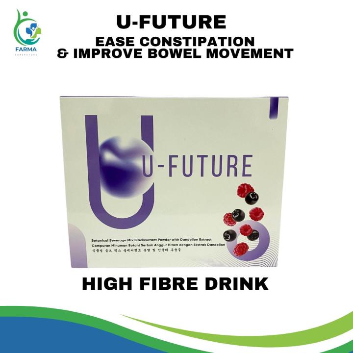 U-Future High Fibre Powdered Drinks 15sachets with Dandelion & Green Tea Extract | Lazada