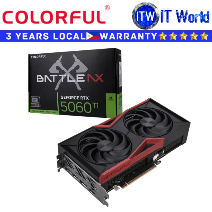 Itw | Colorful RTX 5060 Ti NB Duo 8GB-V GDDR7 Geforce Graphic Card ...