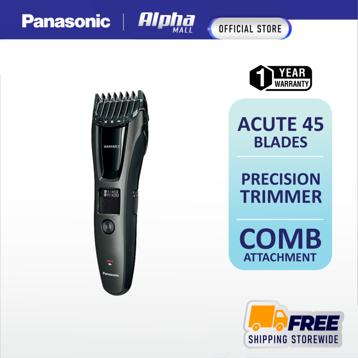 PANASONIC ER-GB60 Trimmer 240V Hair & Beard ER-GB60-K451 Precision Comb ...