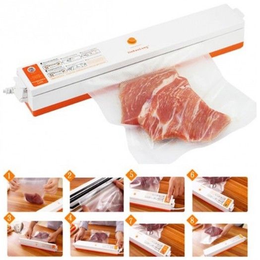 【NEW MODEL】Fresh Pack Pro Electric Vacuum Sealer Packing Machine | Lazada