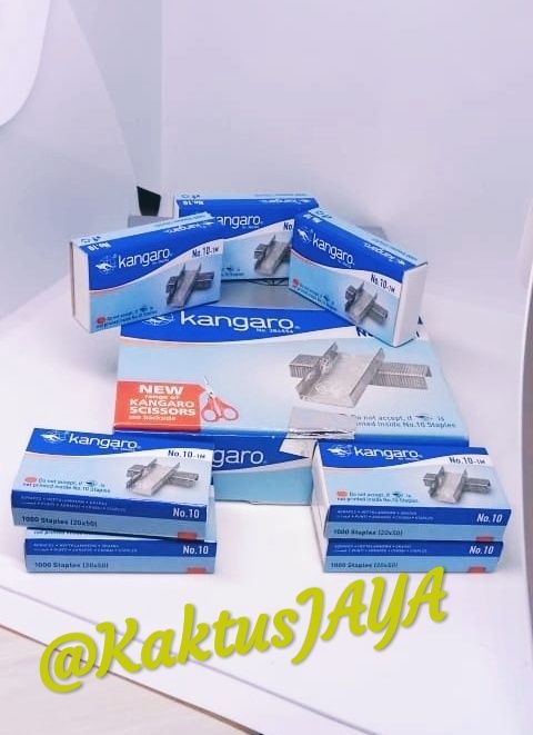 ISI STAPLER NO. 10 KANGARO / REFILL STAPLER KECIL/ ISI STAPLES KECIL ...