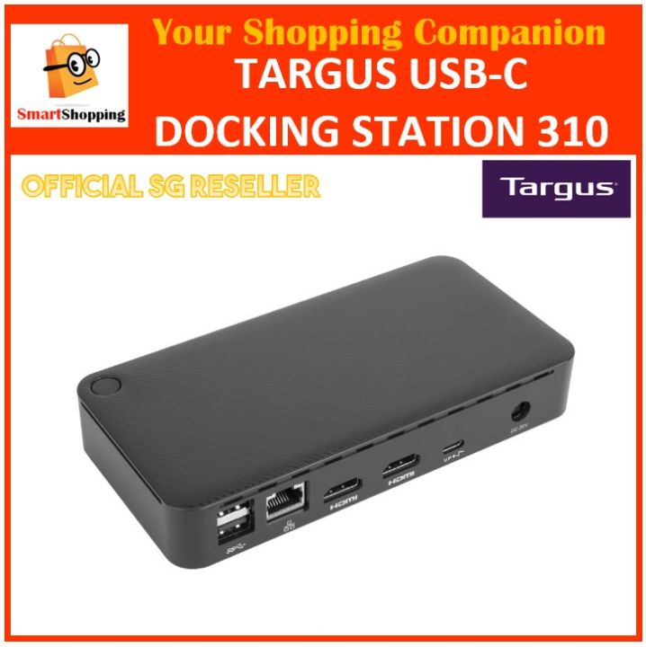 Targus DOCK 310 Universal USB-C DV4K Docking Station with 65W Power ...
