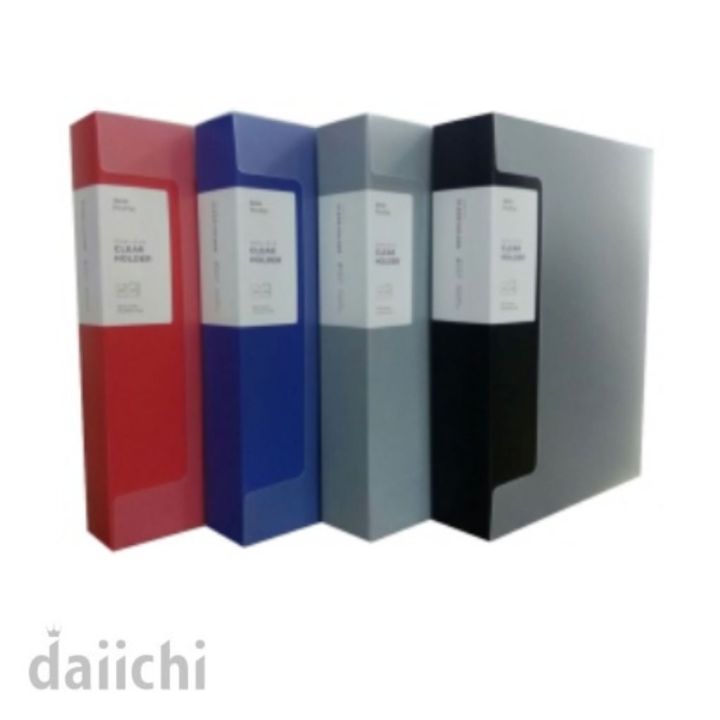 Daiichi - Clear Holder 60/100 Pocket Document Map File Dokumen Keeper ...