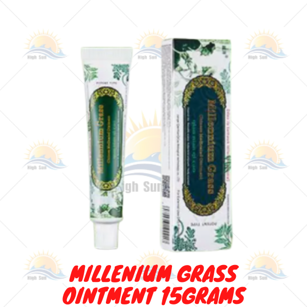 Millennium Grass Ointment Cream Skin Care 15g （Green/White) | Lazada PH