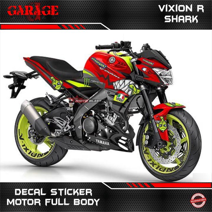 Decal Vixion R Full Body Sticker Vixion R Full Body Decal All New ...