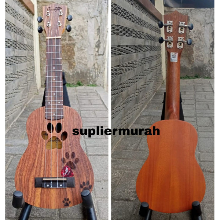 Ukulele cowboy Soprano 21 original cowboy karakter premium | Lazada ...