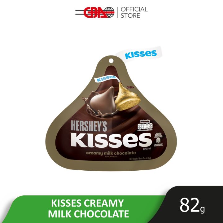 Hershey's KIsses Creamy Milk Chocolate 82g | Lazada