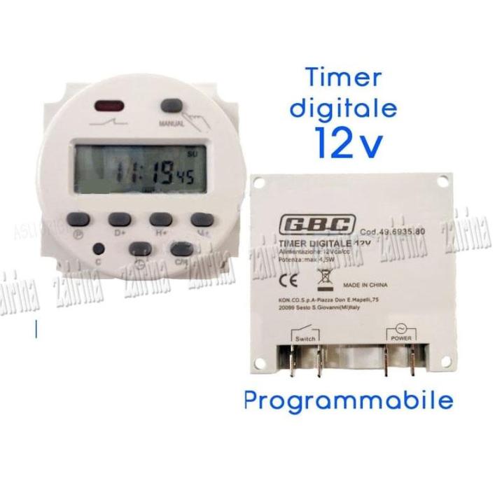 Dc 12v Digital Timer Programmable Switch Auto On Off Timer 12v volt DC ... Dc 12v Digital Timer Programmable Switch Auto On Off Timer 12v volt DC ...
