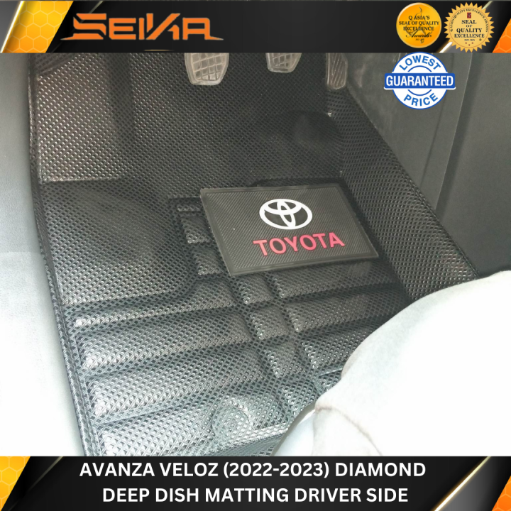 Toyota Veloz (2022-2024) Premium Diamond Deep Dish Car Matting (Non ...